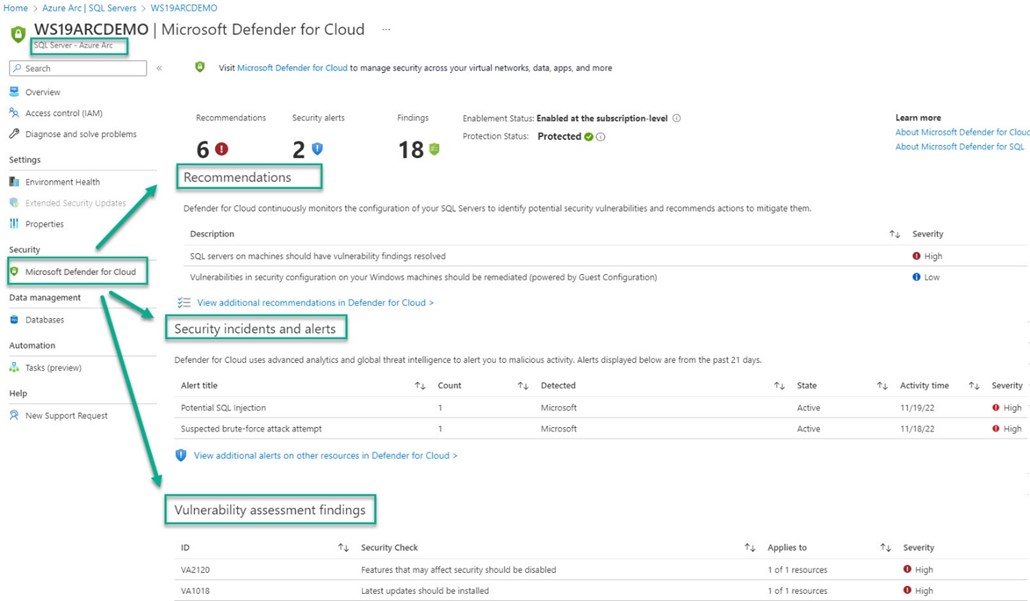 The Complete Guide to Microsoft Defender for Cloud for SQL Servers on ...