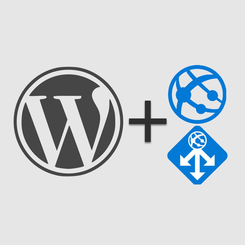 WordPress on Azure App service with Production and Staging sites behind ...